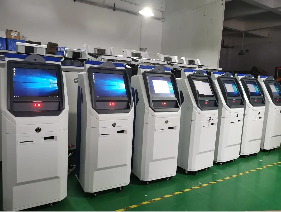 Touch Screen Kiosk Payment Currency Exchange Vending Machine With ...