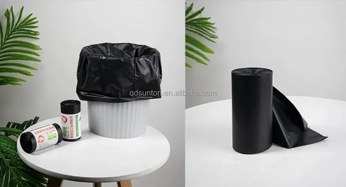 Wholesale Custom Printed Logo Trash Bags - Biodegradable