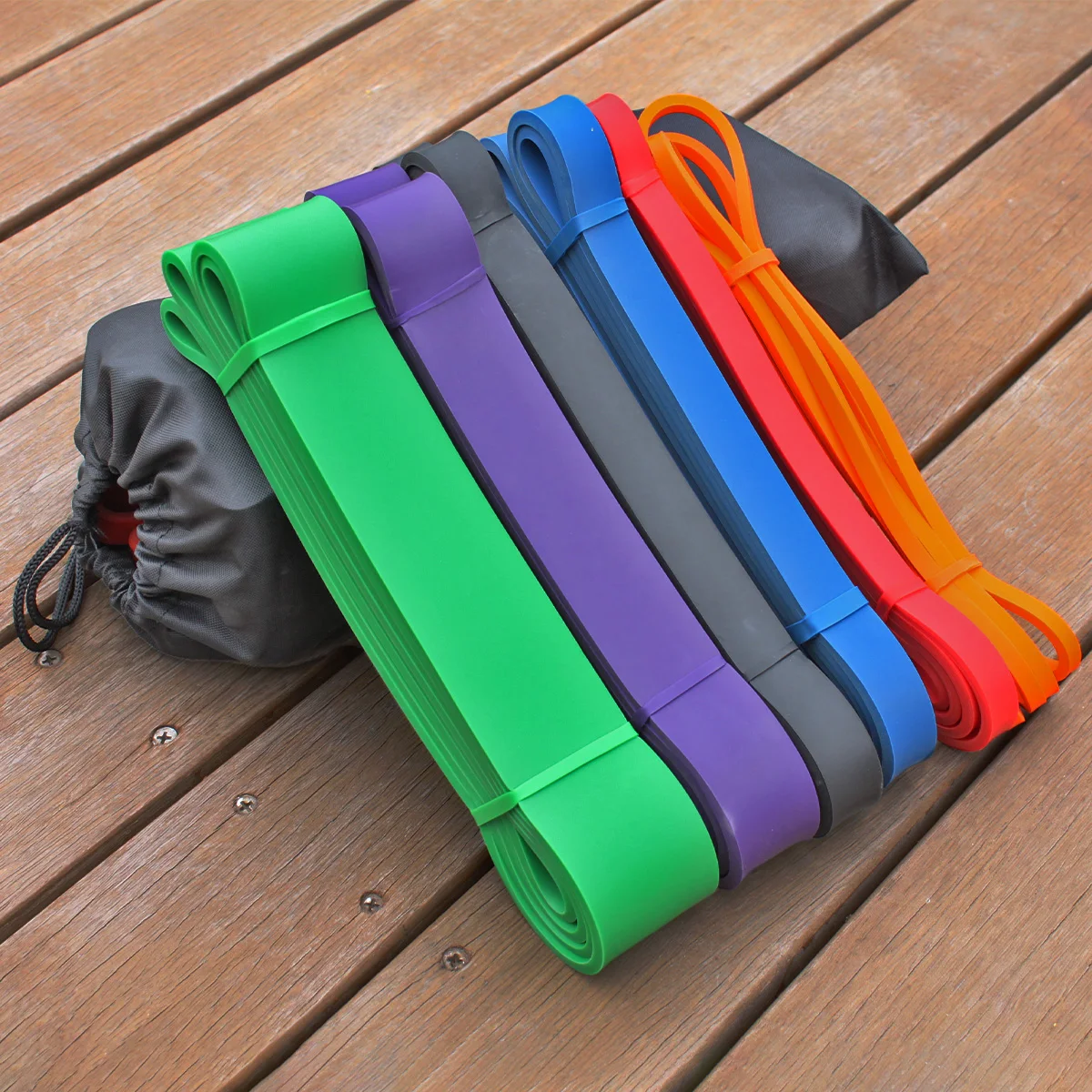 Pull Up Bands Set of 5 Lartex Resistance Bands Power Bands