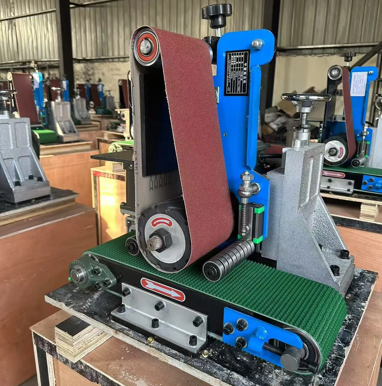 Automatic Industrial Metal Polishing Machine Small Flat Design Easy-to ...