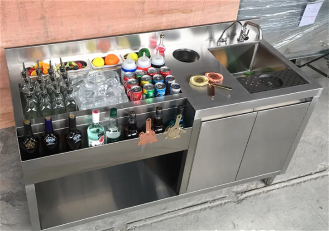 High Quality Banquet Bartenders Station Design Cocktail Bar