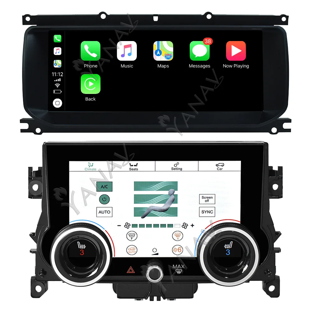 8 Core Touch Screen Android Car Radio For Land Rover Range Rover Evoque ...