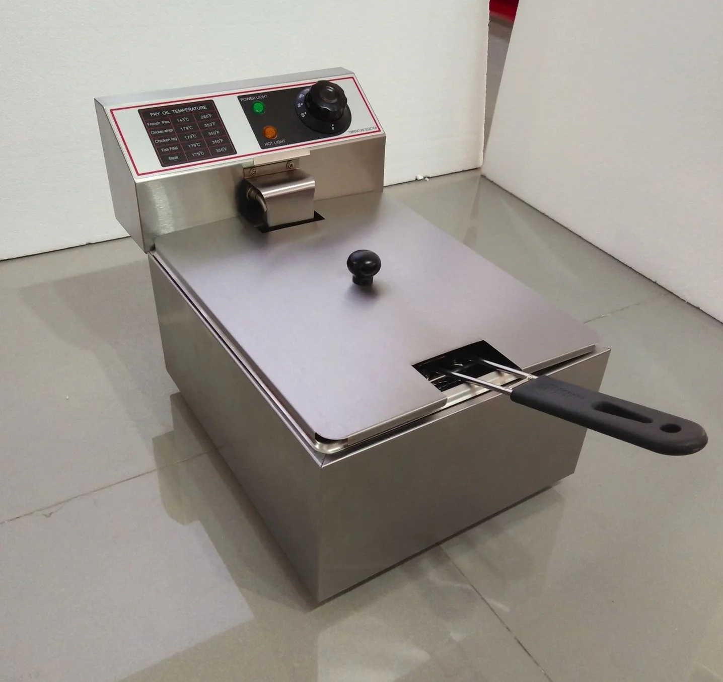Chips Industrial Digital Electric Deep Fryer Kitchen Hotel Commercial ...