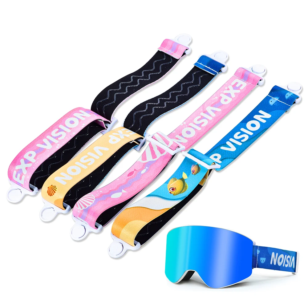 Custom printed rubber latex waterproof elastic head band strap diving ...