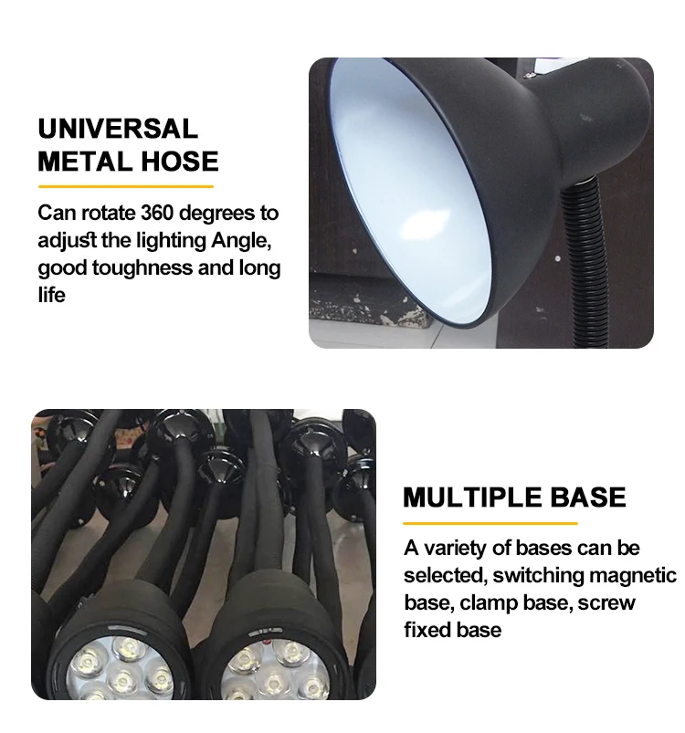CNC Machine Tool Halogen Lamp Work Light for Tool Machine