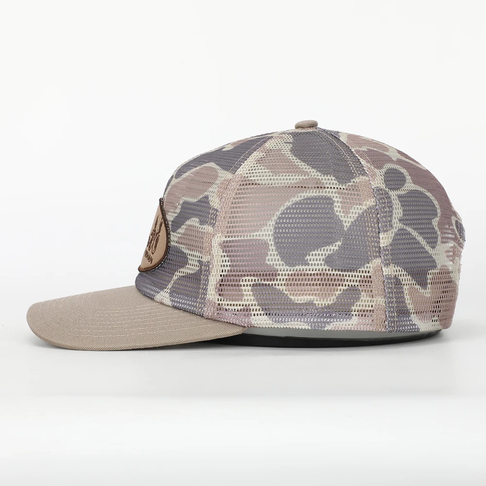 Oem Custom High Quality 6 Panel Embroidery Patch Logo Full Mesh Pre ...