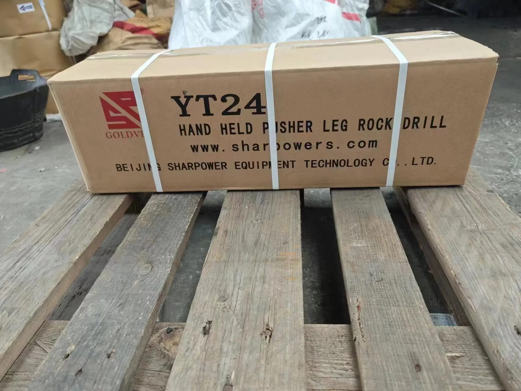 Sharpower Pneumatic Coal Mining Underground Rock Drill Y26 Yt29 Yt27 Yt24 Air Leg Jack Hammer ...