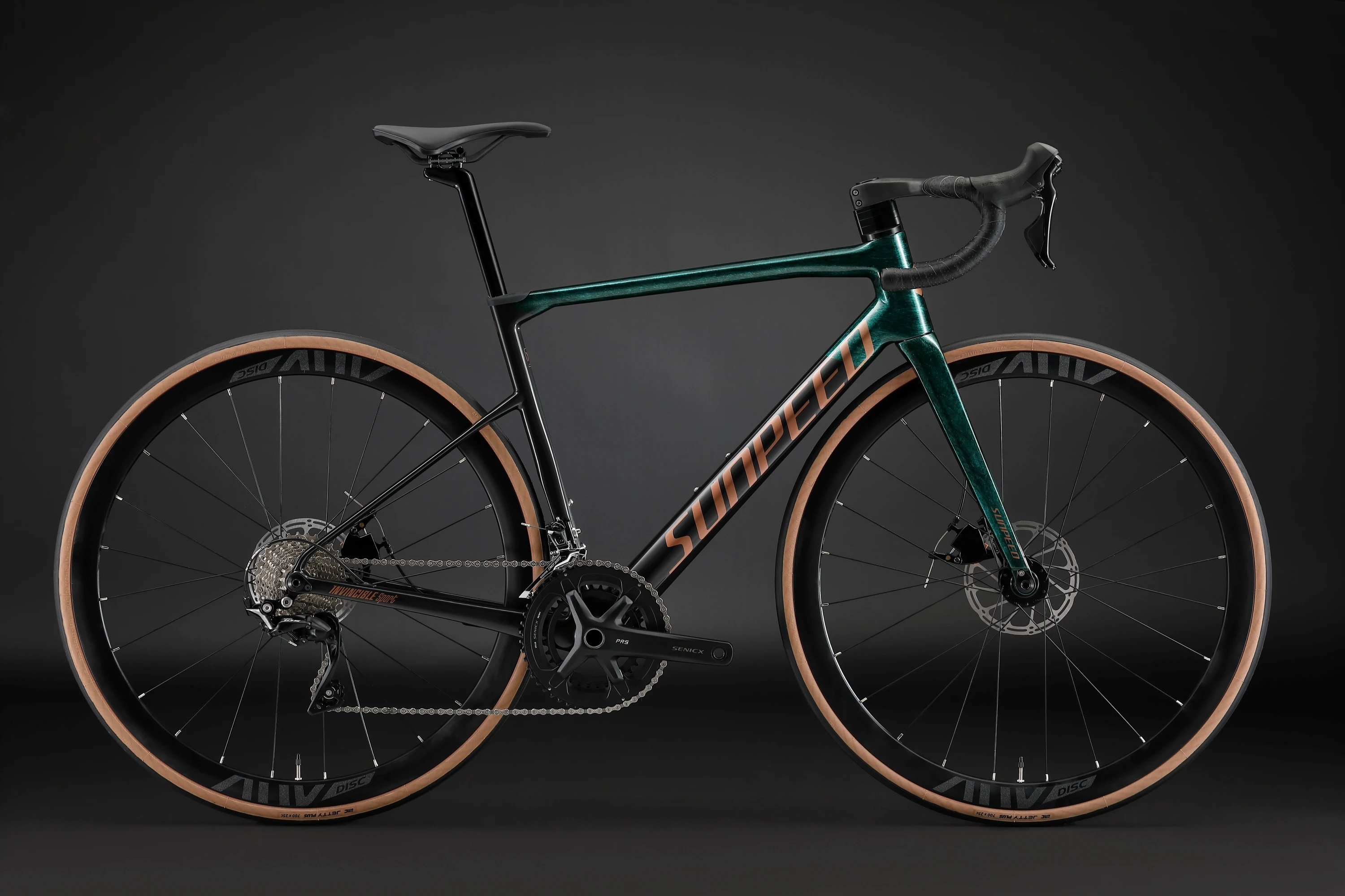 Sunpeed Invincible Sport High Quality Carbon Fiber Road Bike 22 Speed ...