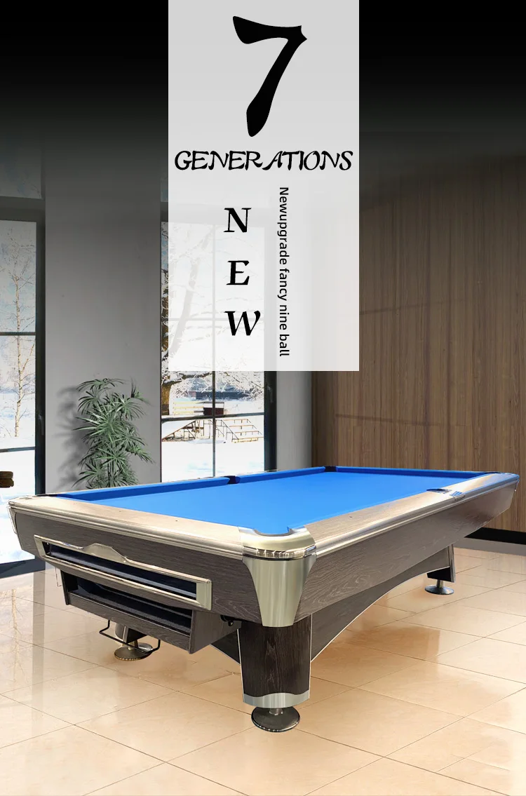 SDAIS 8-Pocket Star Maxima Billiard Table - Durable & Versatile