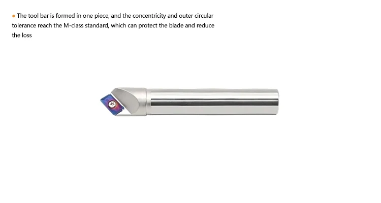 Chamfer Cutter Tcm-c12-20-110-1t-45 Degrees Chamfer Indexable End ...