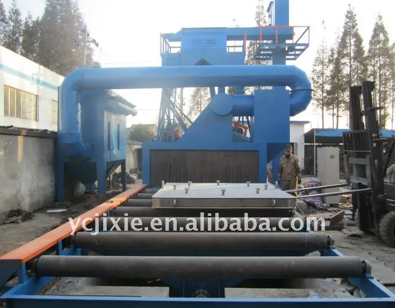 H Beam Blasting Machine - Buy H Beam Shot Blasting Machine Shot ...