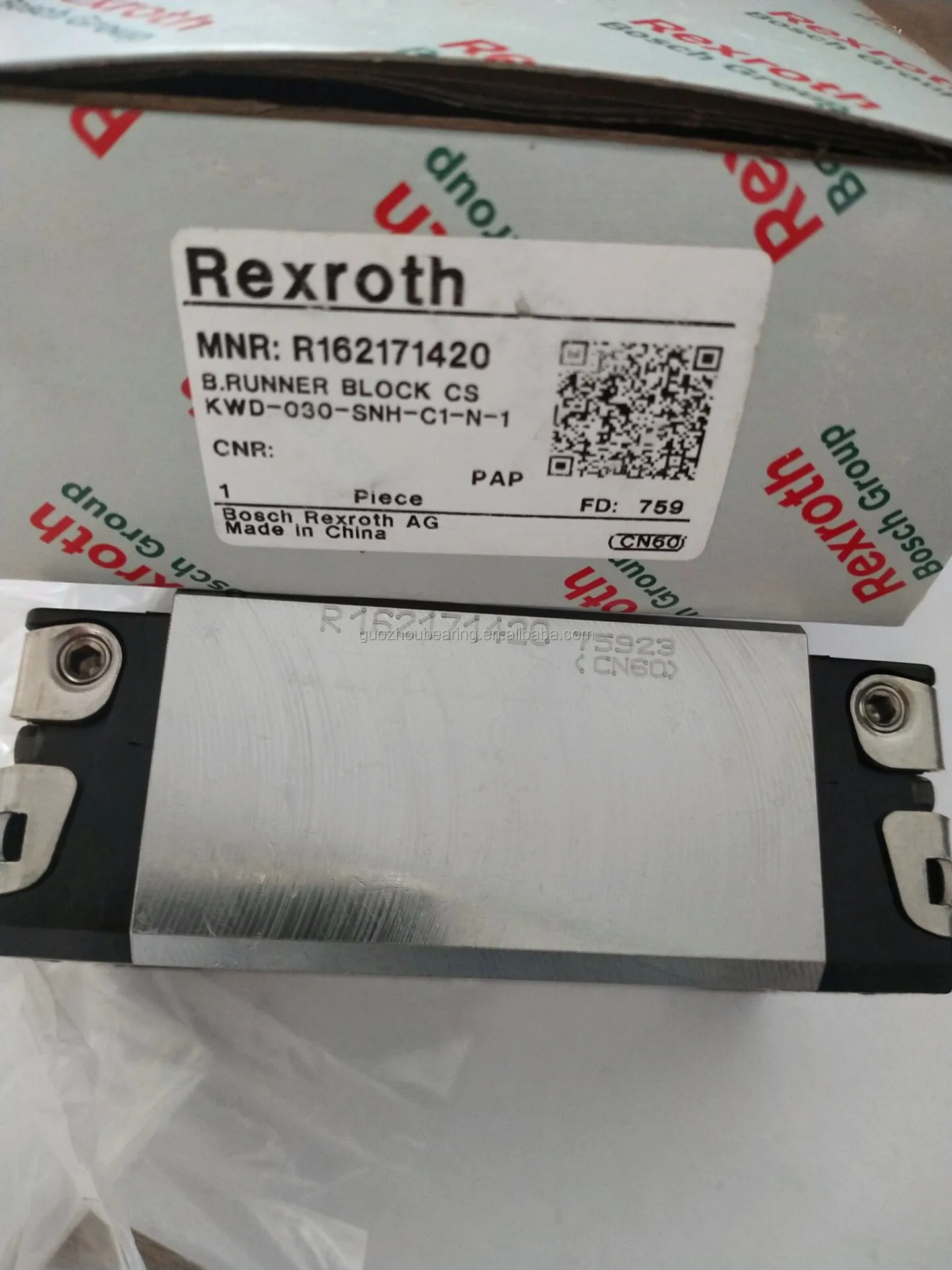 Rexroth Linear Guide Block R162172420 - Precision & Durability