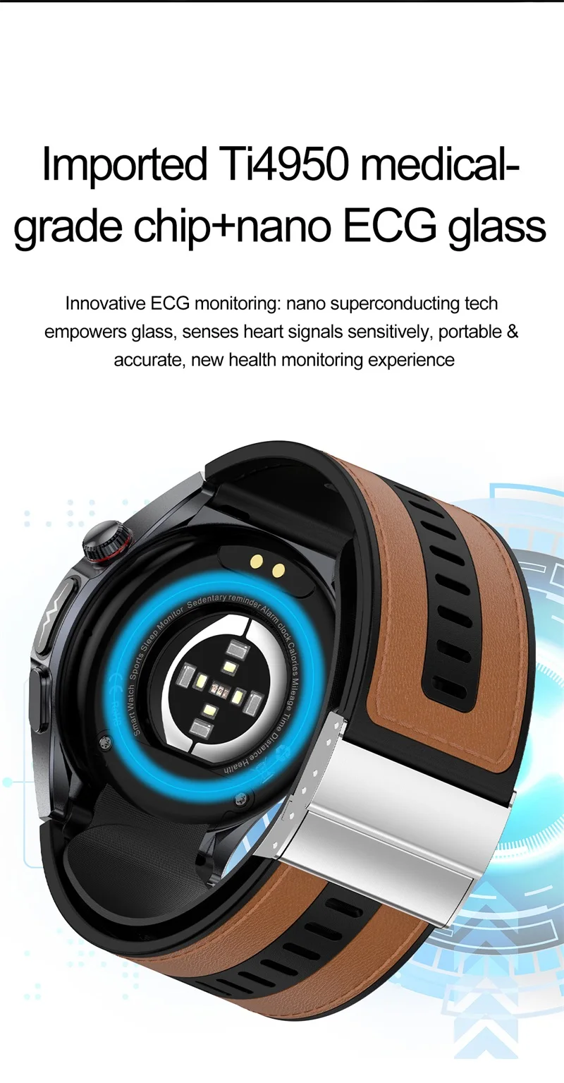 S201 AMOLED Smartwatch - Advanced Health & Fitness Tracker