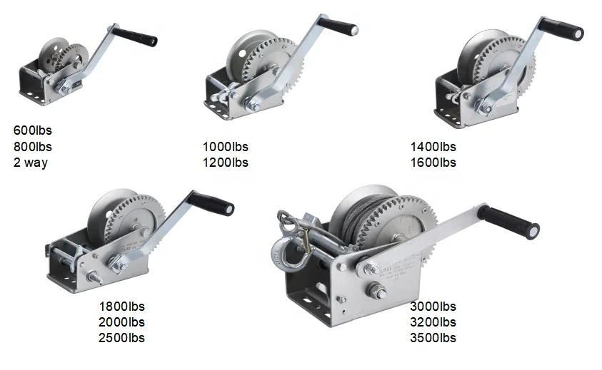 JIN YANG HU Manual Hand Winches - Reliable Lifting Solutions