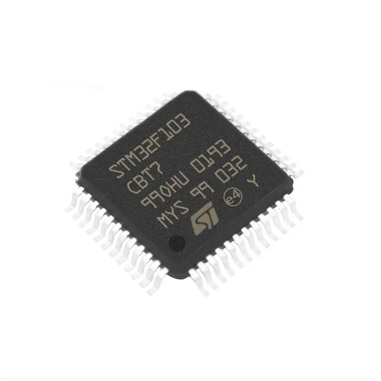Xinborui Mirocontrollers STM32F103CBT7 STM32F103 MCU 32BIT 128KB FLASH 48LQFP CBT7 CHIP en stock ...