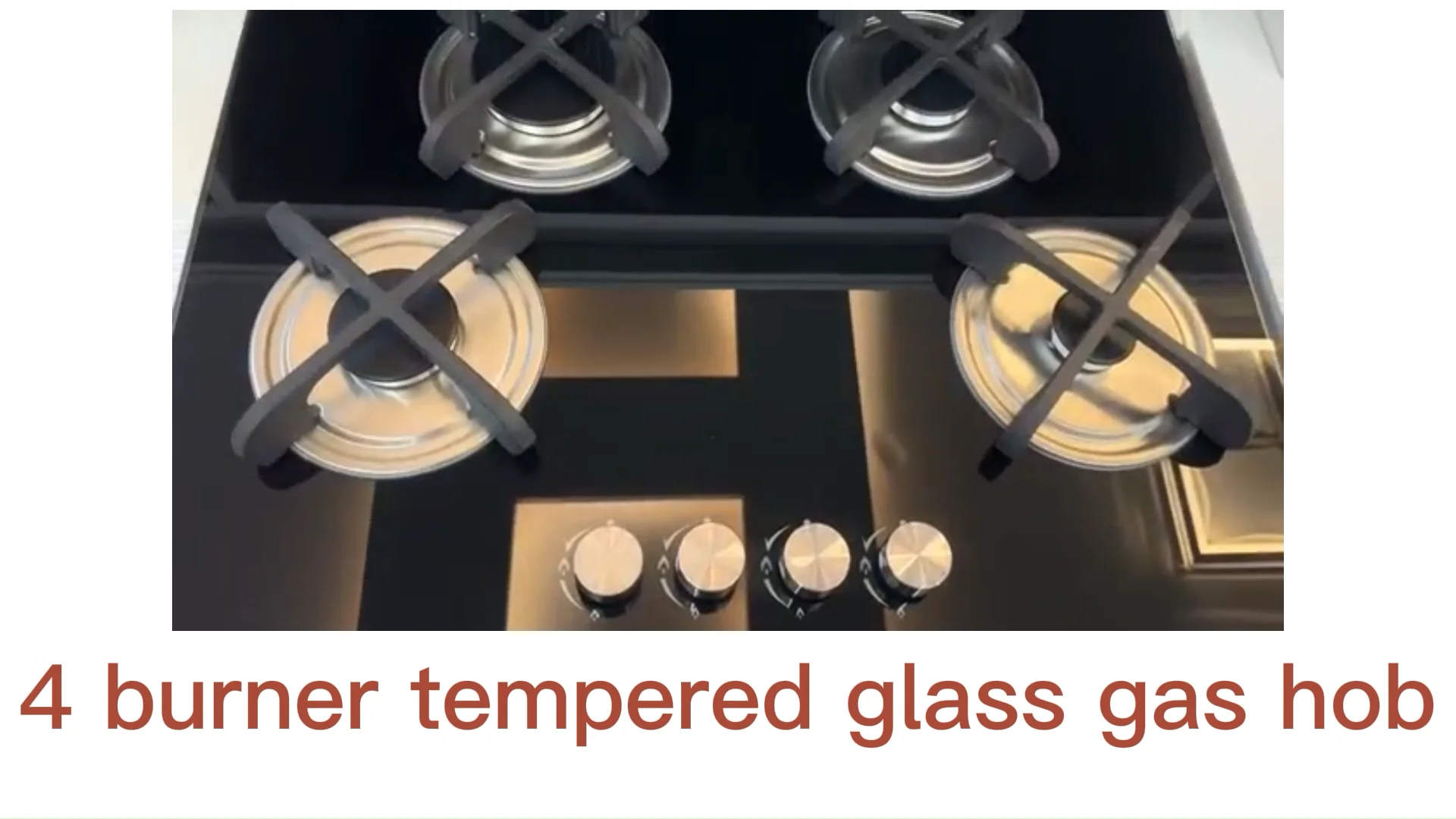 4 Burner Built In Gas Cooktop Power Fire Kitchen Hob Fashion Commercial ...