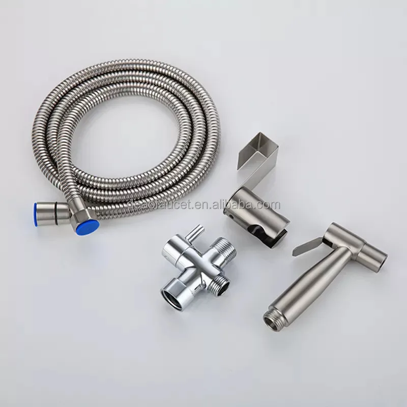 Deao Muslim Shower Black - Modern Stainless Steel Shattaf