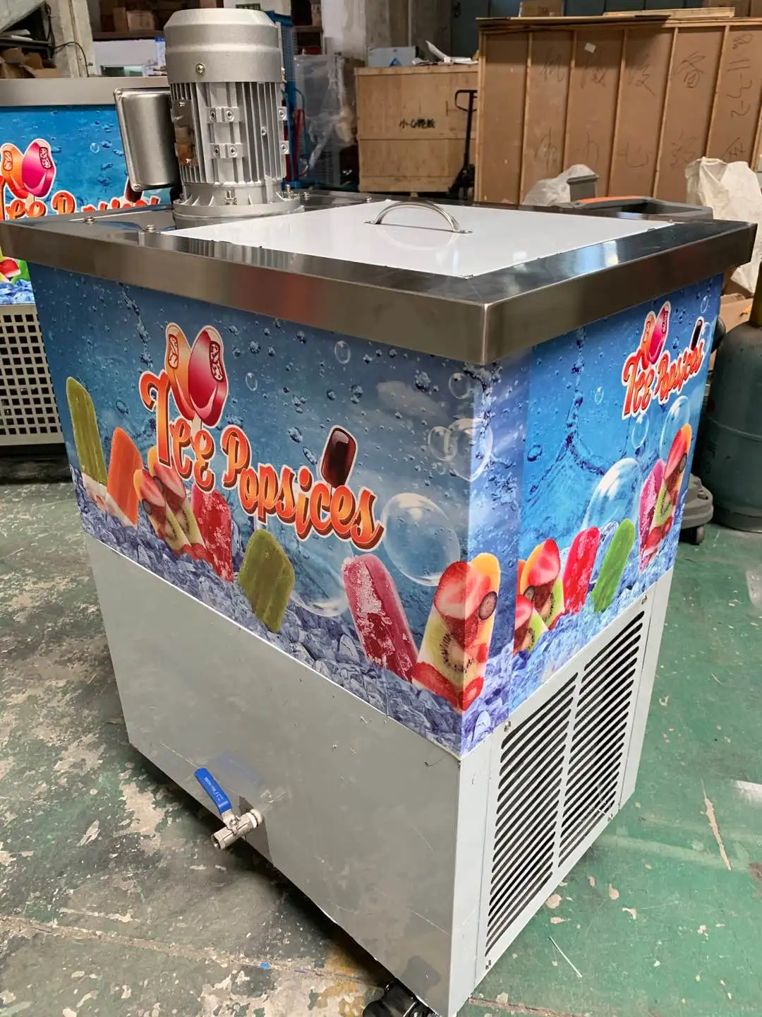 Ice Popsicle Machine - Two Mold, Full-Automatic Lolly Maker
