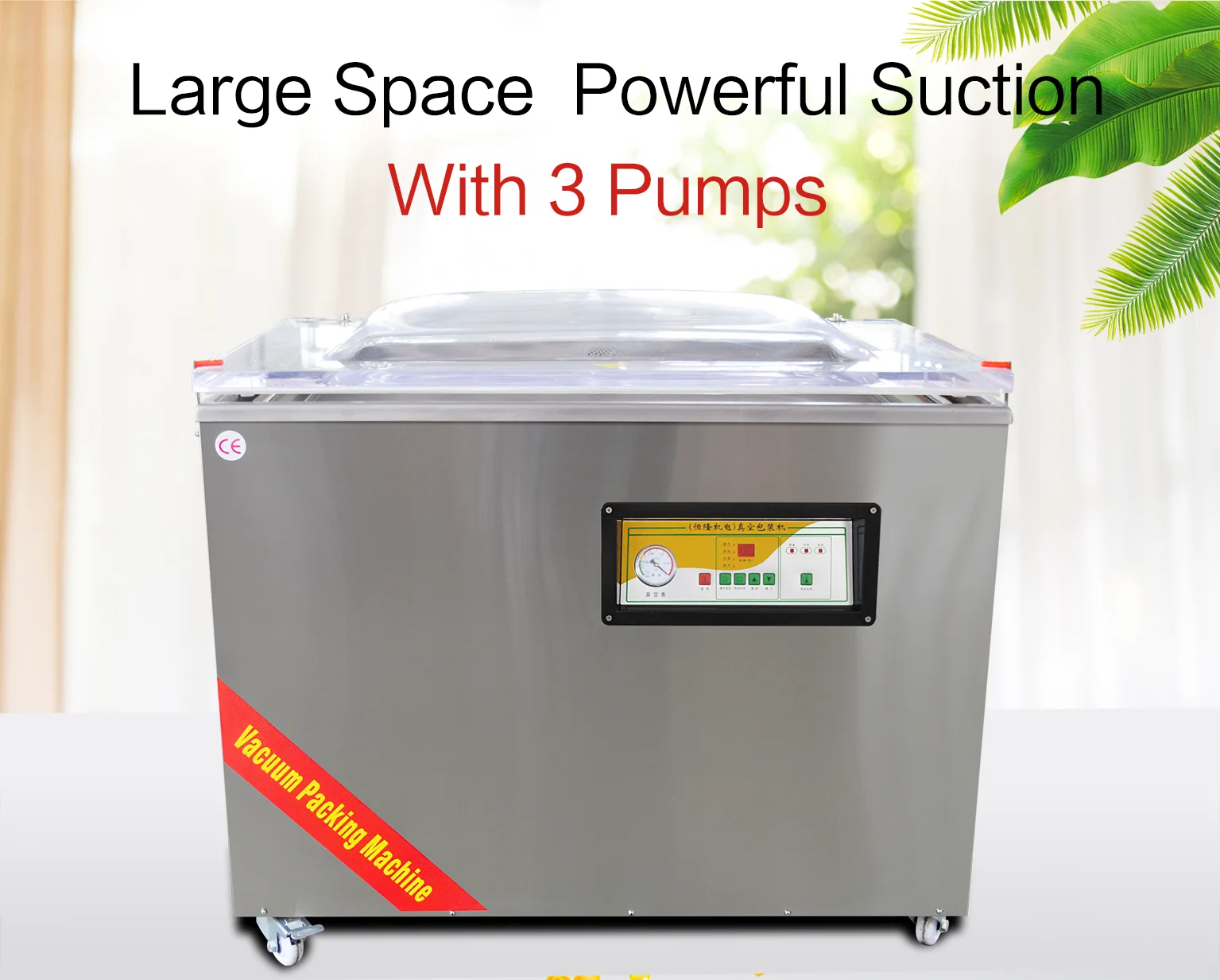 DZ 1000 2E Single Chamber Vacuum Aeration Packaging Machinery for Ham ...