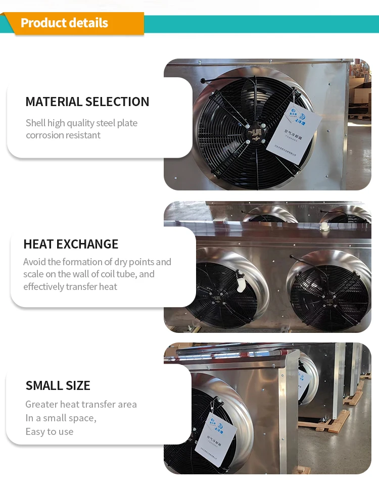 Dd Series Air Cooler Air Cooled Fan Evaporator For Walk In Chiller Room ...