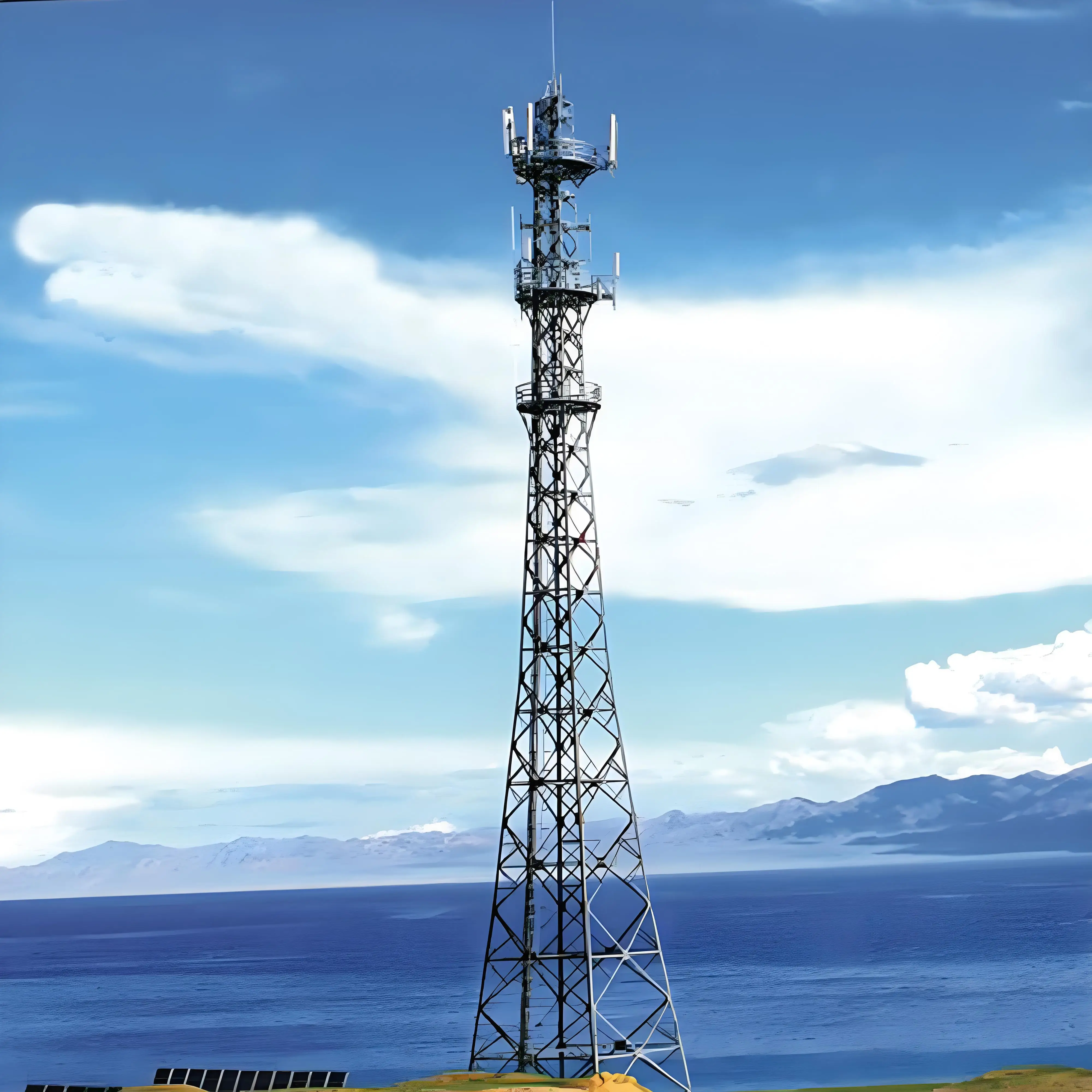 Rapid-Deployment Comm Tower Hot Dip Galvanized ISO9001 Certified ...