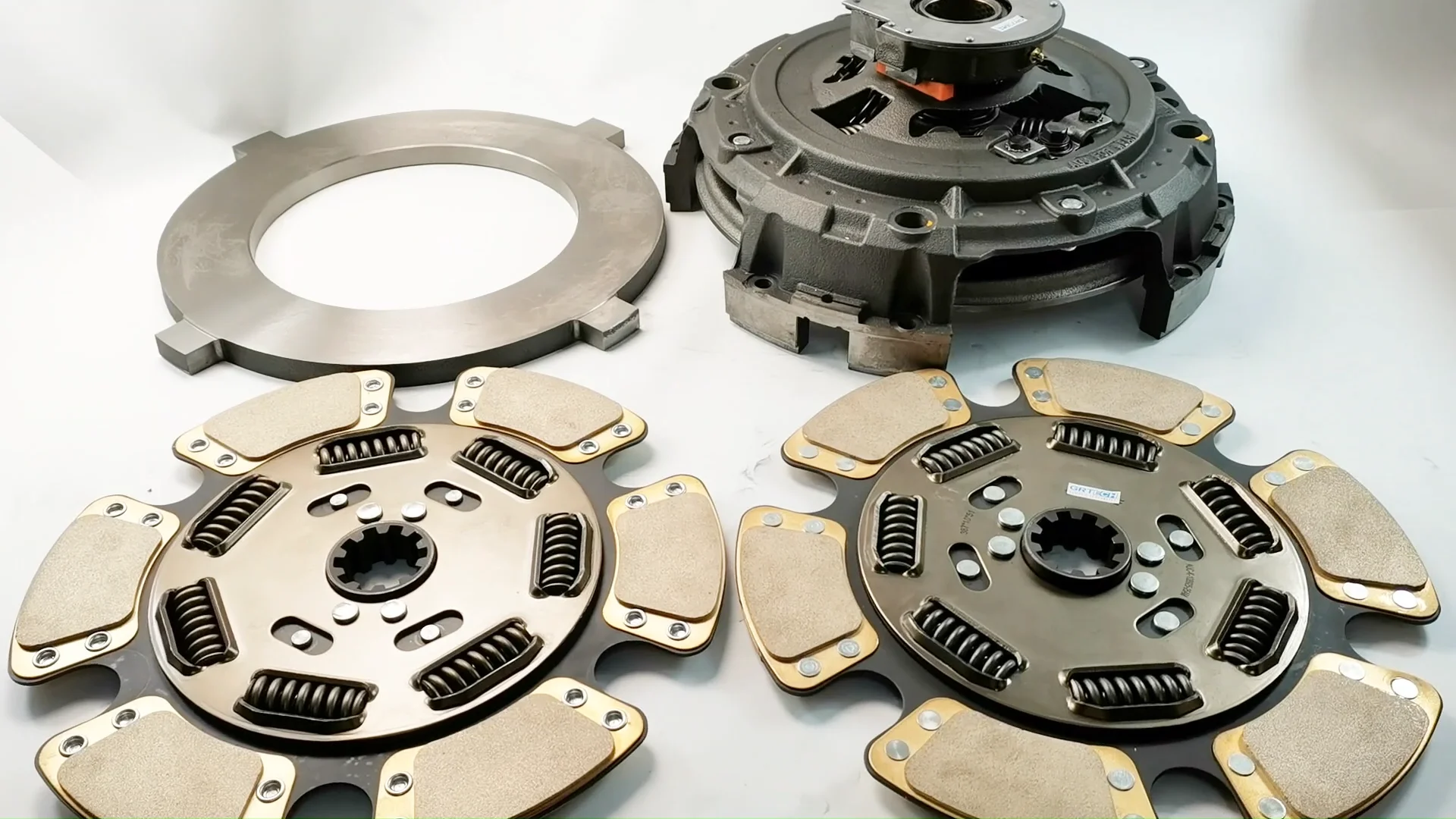 6 Springs Cast Iron Heavy Duty Truck Clutch Cover Clutch Pressure Plate ...