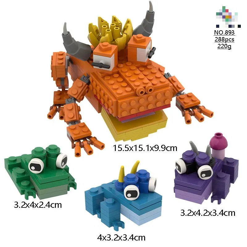 99 Nights in the Forest Game Deer Peripheral Building Block Toy ...