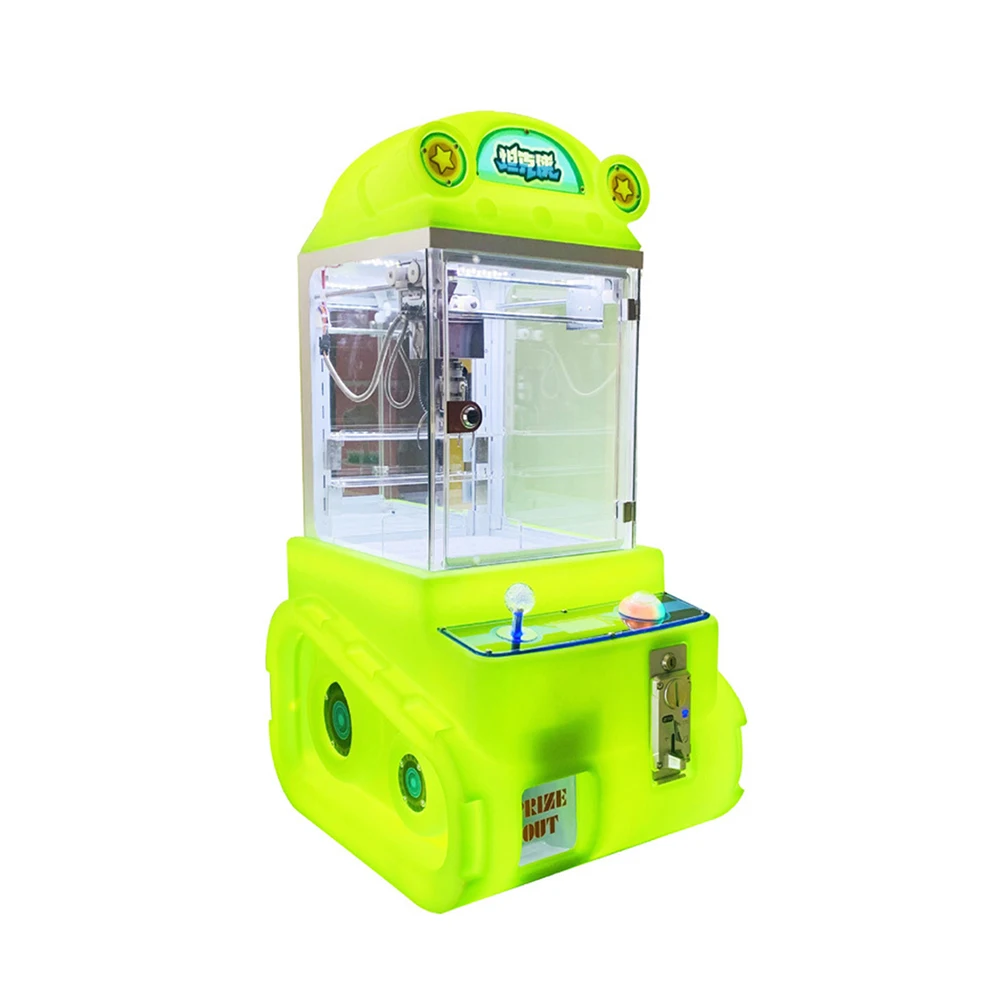 Sunmo Lucky Mini Claw Machine Small Doll Machine Plastic Coin Operated ...
