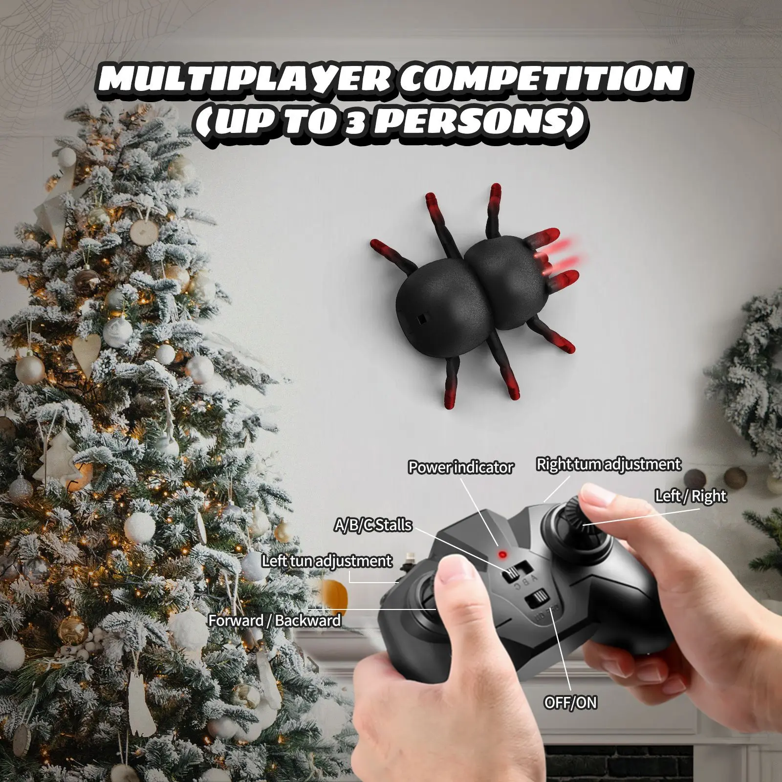 Remote Control Spider Toy - Simulation Animal RC Spider