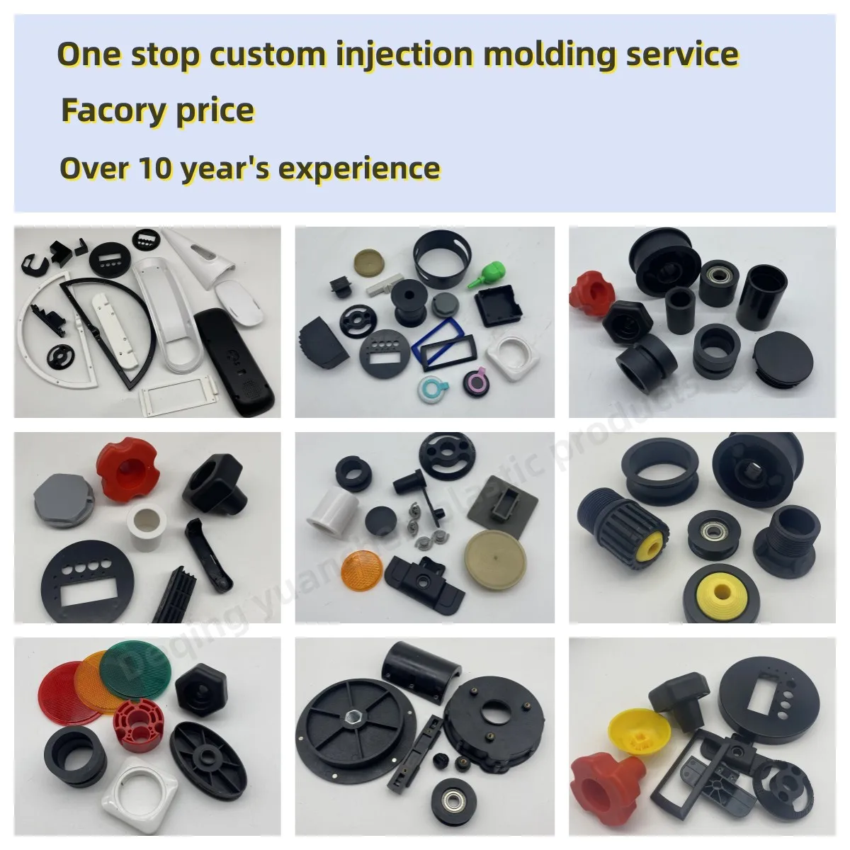 Customized Injection Molded ABS Plastic Mold Precision Injection ...