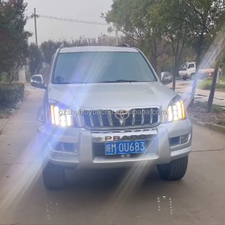 Fj120 Led Car Head Lights Assembly For Land Cruiser Prado 120 Lc120 ...