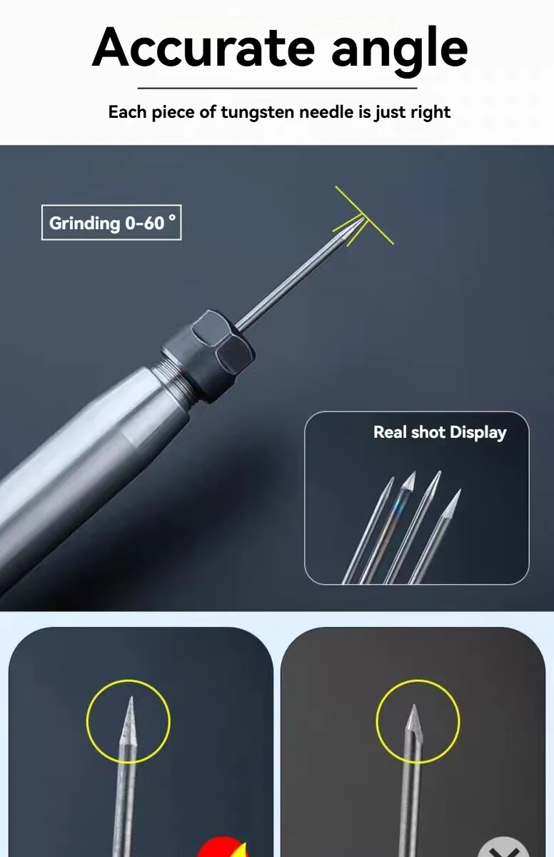 220V Electric Tungsten Needle Grinding Machine - High Speed & Accuracy