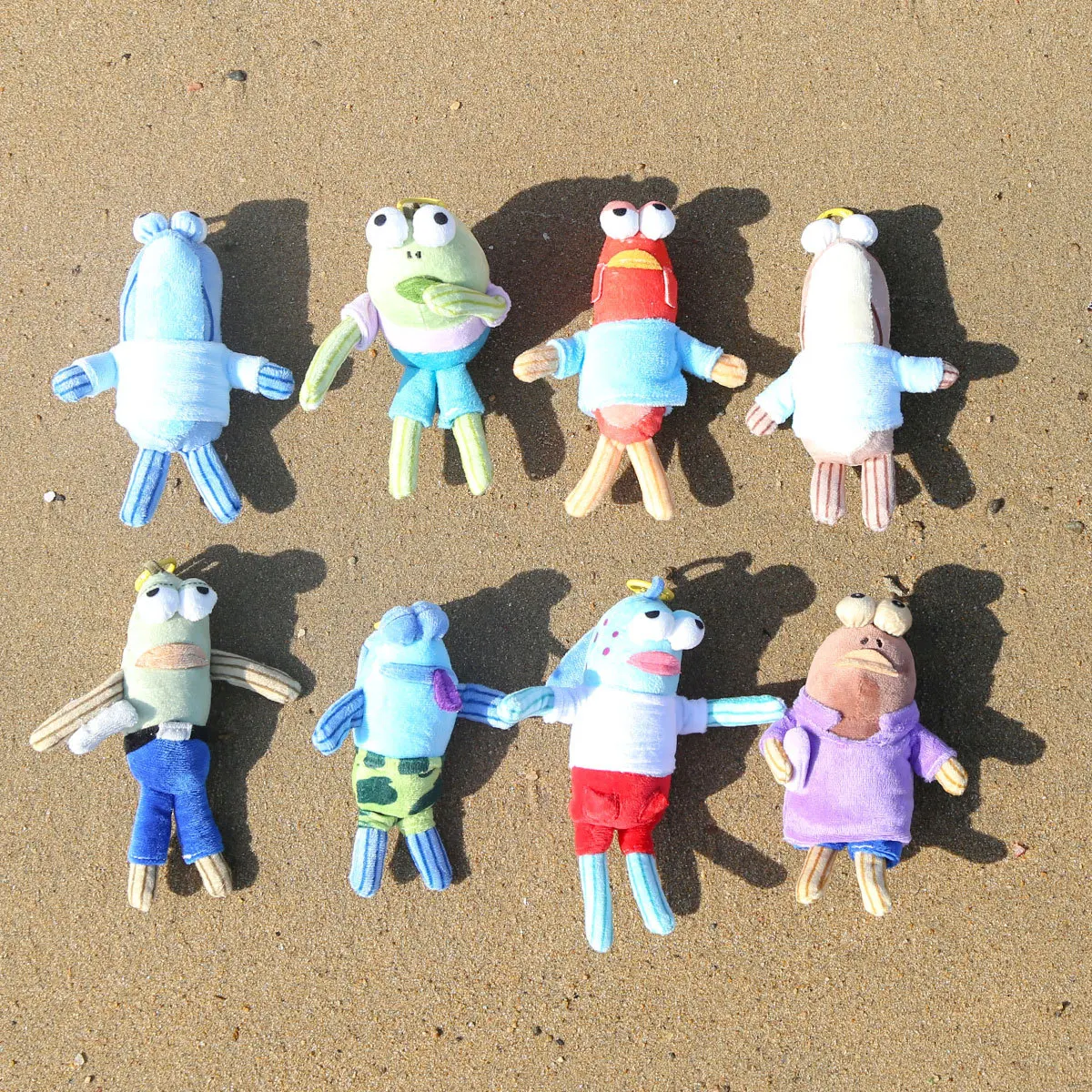 Explosive tide Play Residents Plush Toy Pendant Cartoon Doll Dolls ...