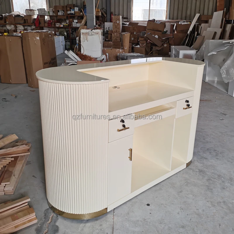 Hair Beauty Salon Reception Desk Barber Shop Front Desk Boutique ...