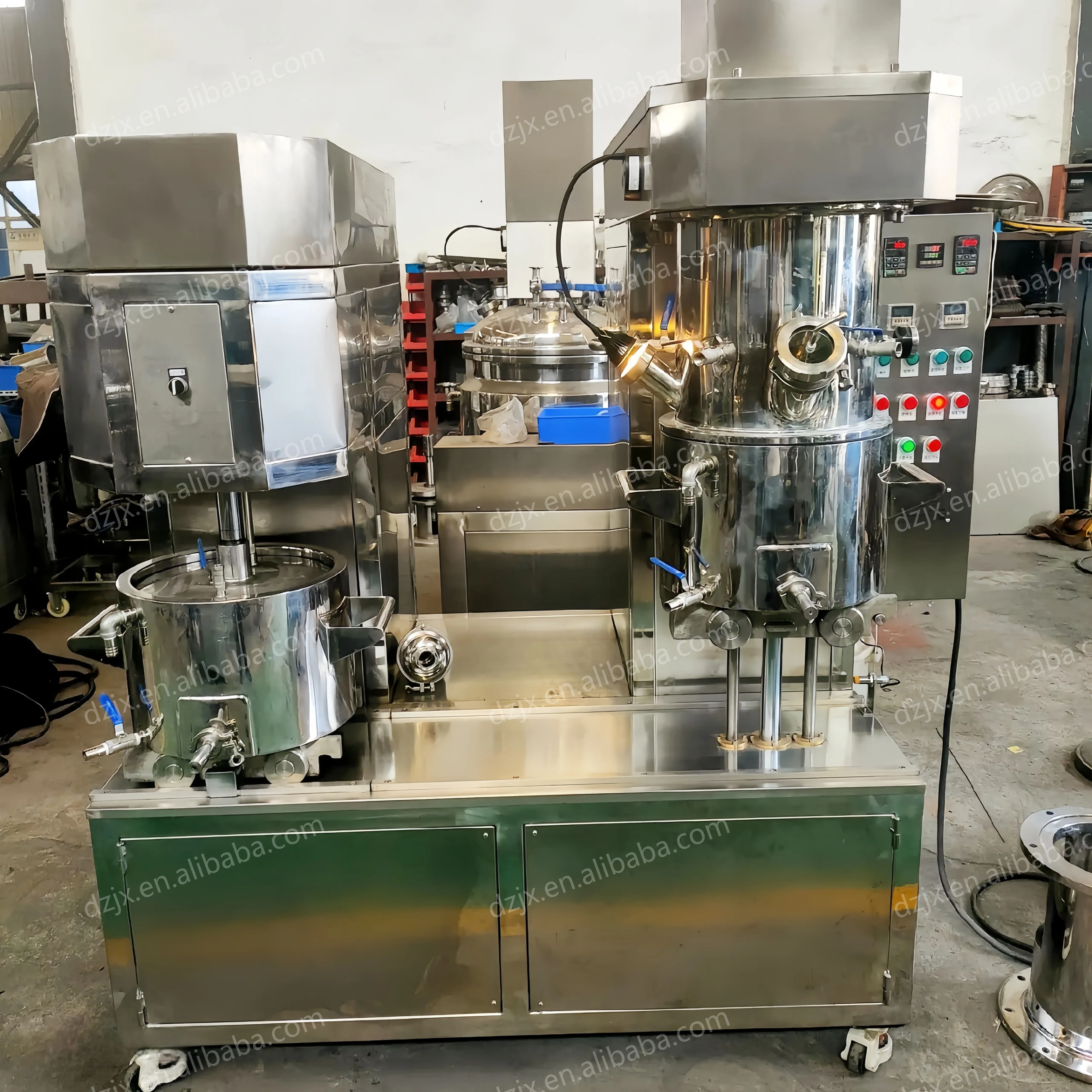 DZJX Ross Double Vacuum Agitator Planetary Mixer - 5L, 200L