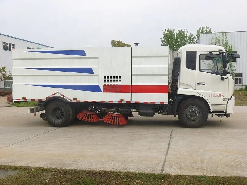 China Factory 12cbm Road Sweeping Truck Sweeper Truck Small Street ...