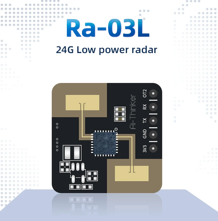Ai-thinker Rd-03l Millimeter Wave Radar Sensor for Smart Homes