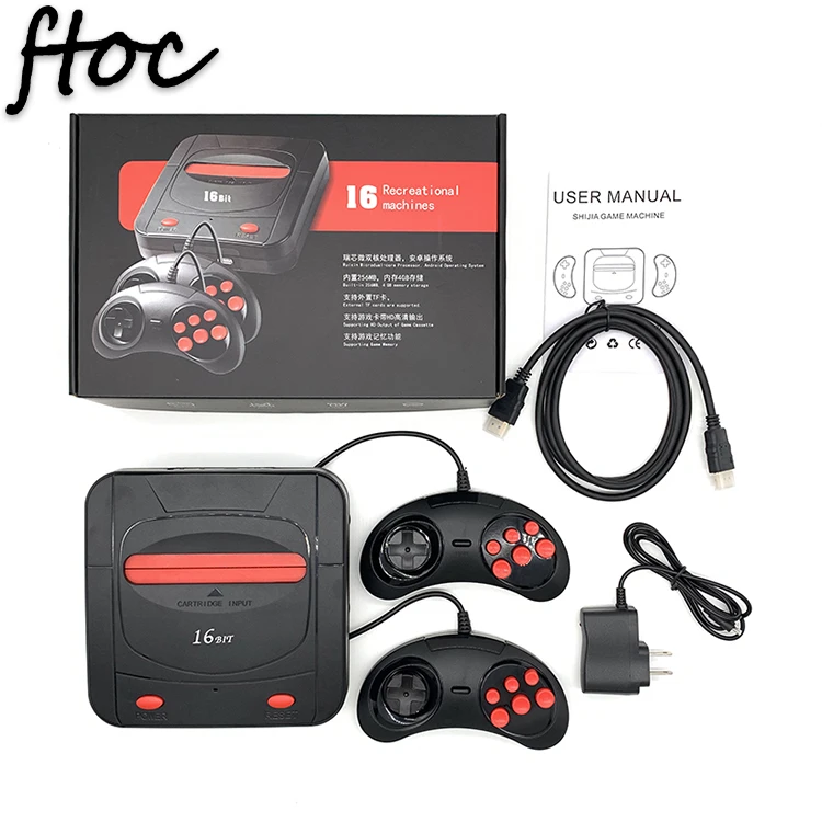 Mini Classic 16 Bit Tv Game Console Support Tf Card Hd Handheld Gaming ...