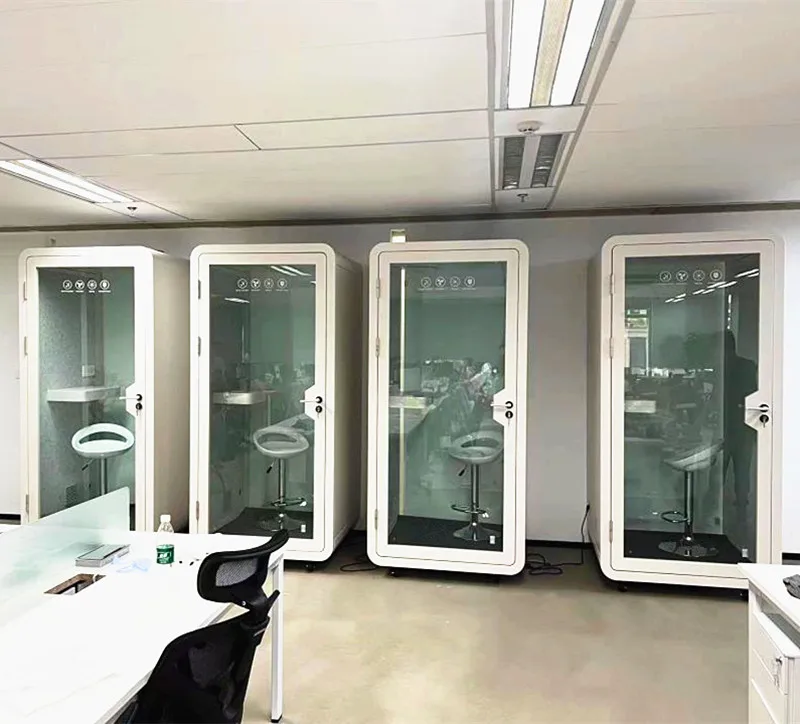 Quiet Work Pods - Soundproof Booths for Privacy & Focus