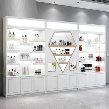 Customized Boutique Vitrine Perfume Showcase For Interior Design ...