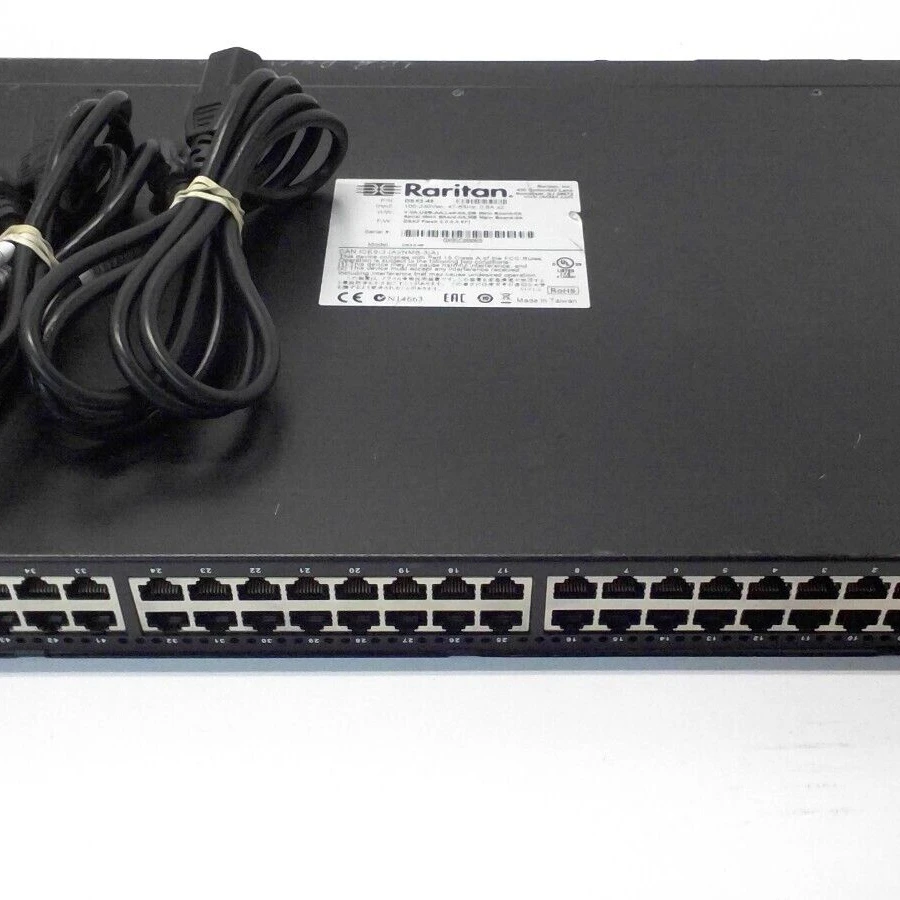 Rari tan Dominion SX II DSX2-48 48-Port Serial Console Terminal Server ...