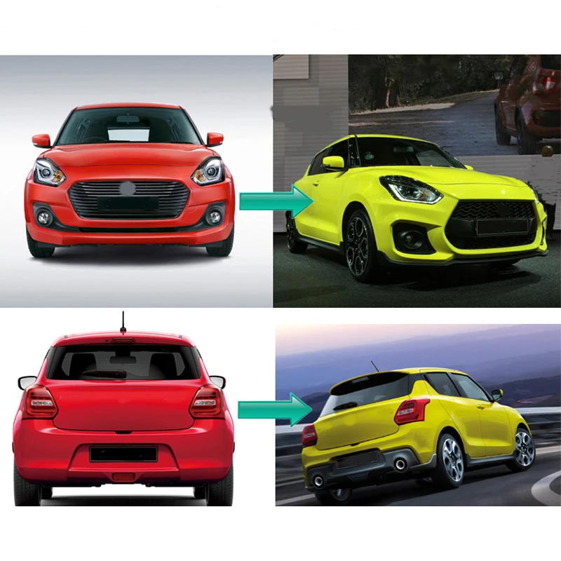 Car Body Kits Body Kit For Suzuki Swift 2017 2018 2019 2020 2021 2022 ...