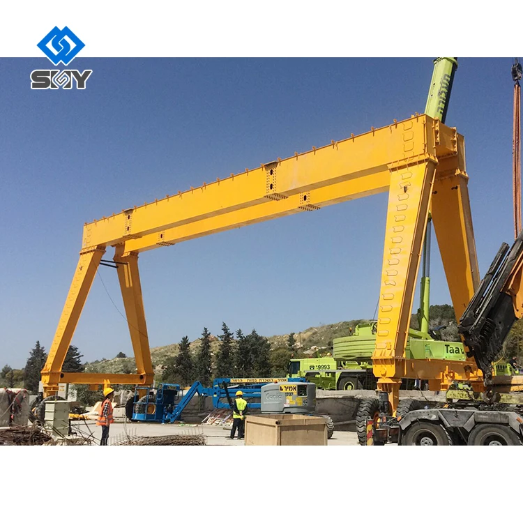 Traveling Rubber Tyre Gantry Crane 25ton 35ton Lifting