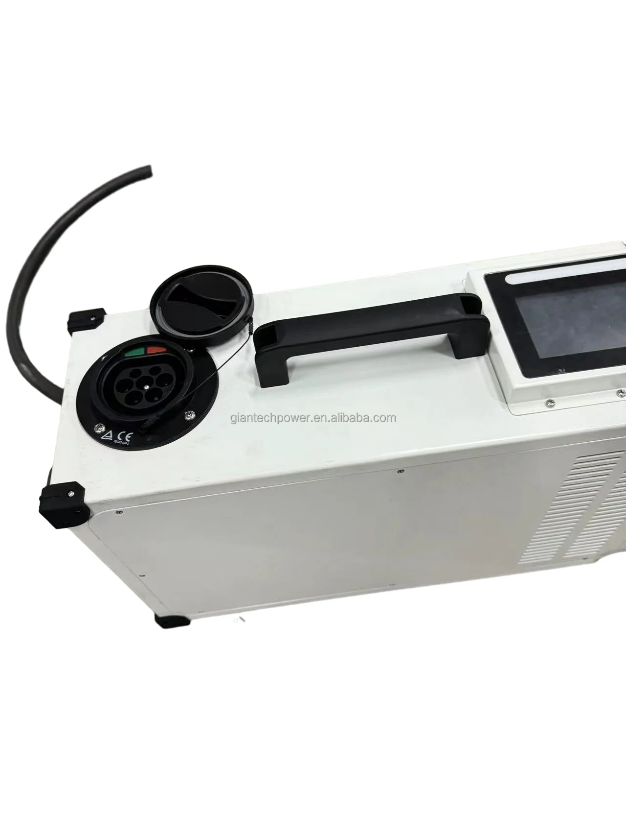 Dc 20kw Portable Ev Charger Gbt Ccs2 Ccs1 Mobile Ev Chargers For Fast ...