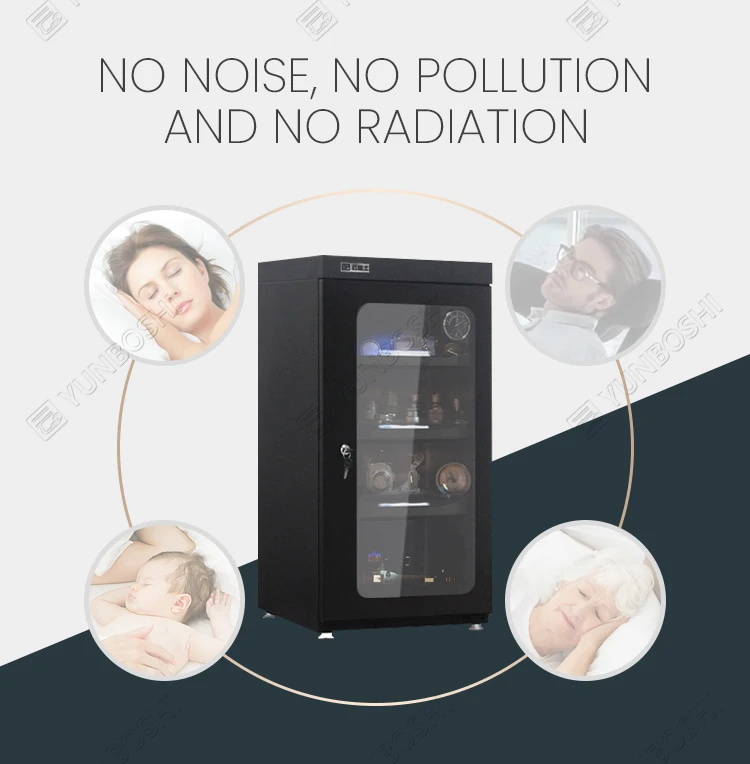 Temperature Humidity Control Esd Dry Cabinet With Humidity Range 1%-40% ...