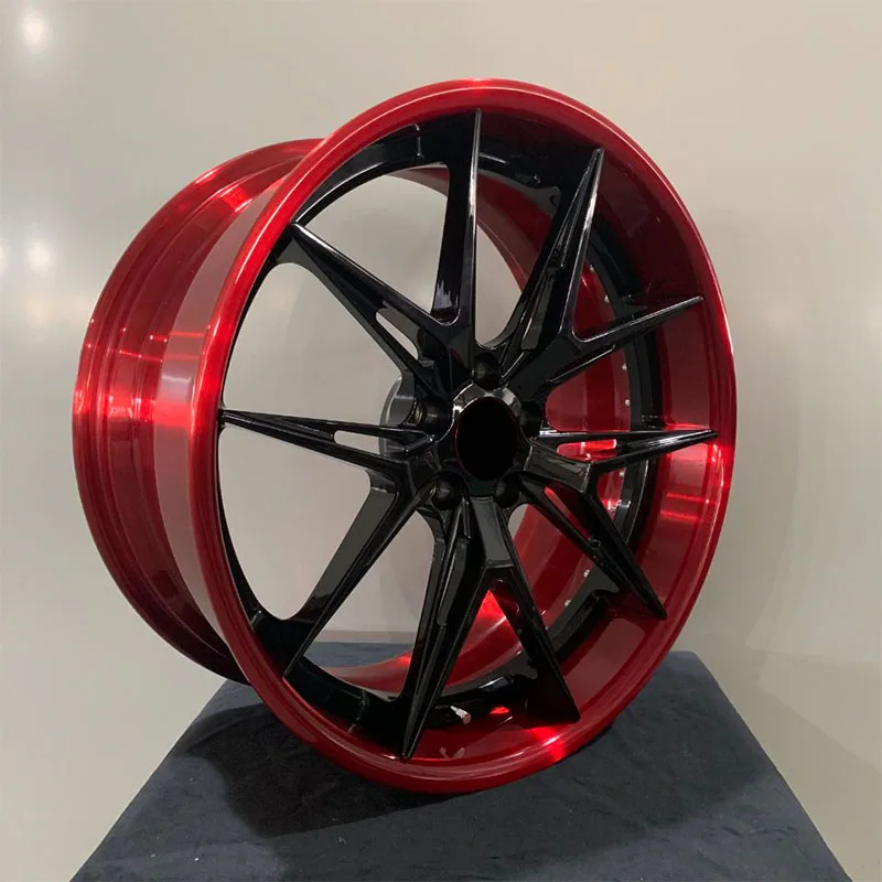 XD139 Luxury Design Rays Forged Golden Car Rims 18-20 Inch