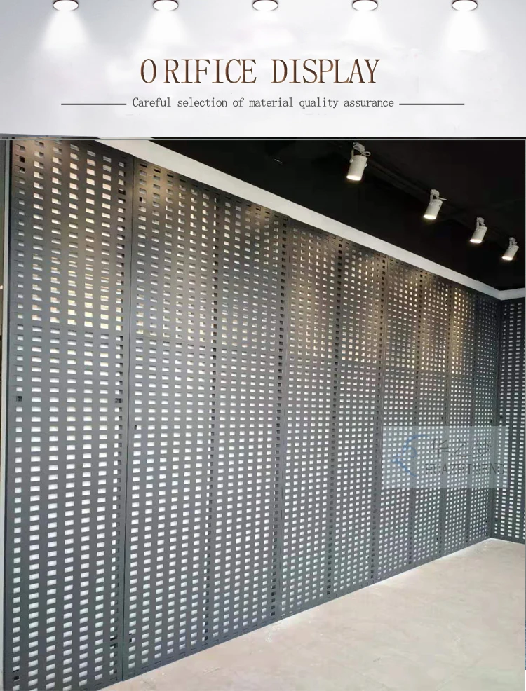 Tile Showroom Display - Stylish Metal Wall Mounted Racks