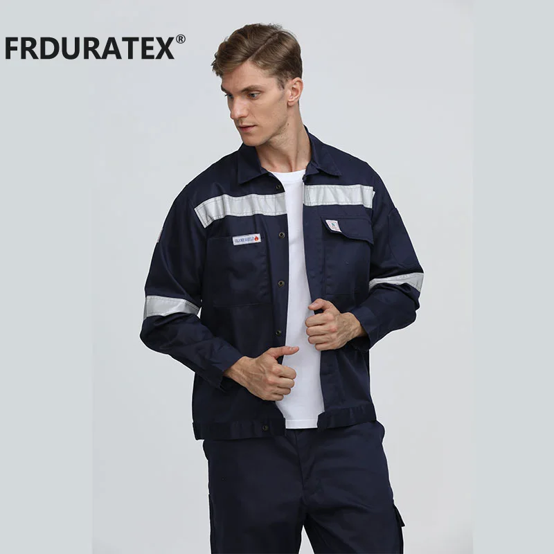 Frduratex Fire Resistant Reflective Electrician Workwear Safety Suit ...