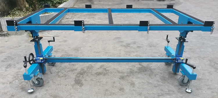 Workshop Variable Angle Tilting Workbench for Granite Cutting ...