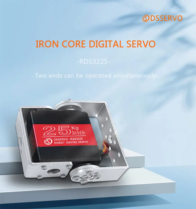 Dsservo RDS3225 25kg Motor Robot Servo for RC Vehicles